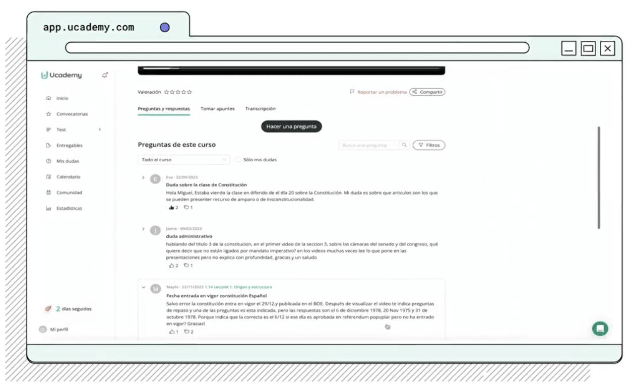 Plataforma Ucademy - Ucademy
